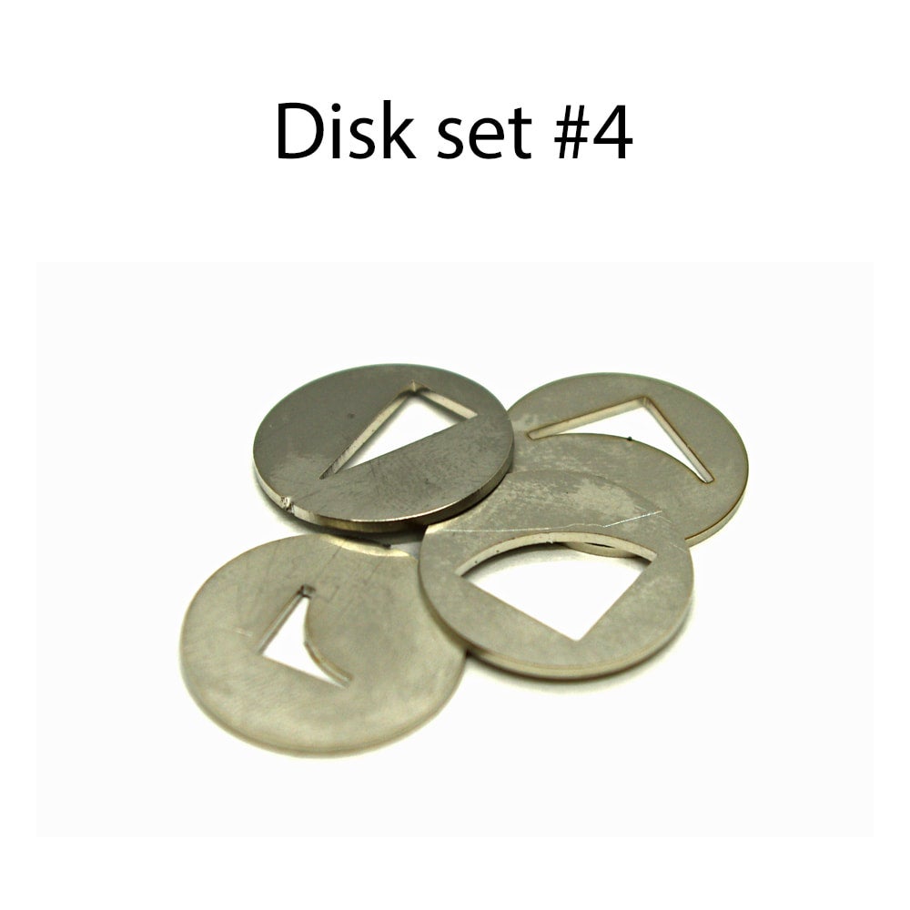 Polymer Clay Extruder Discs – Set #4 | Stainless Steel, Fits Most ...