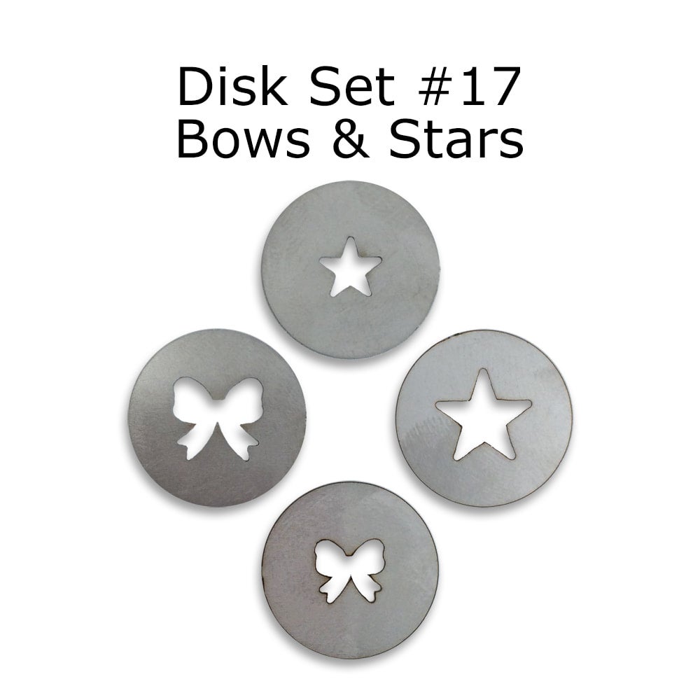 Polymer clay tools, extruder discs | Jennifer Patterson Designs