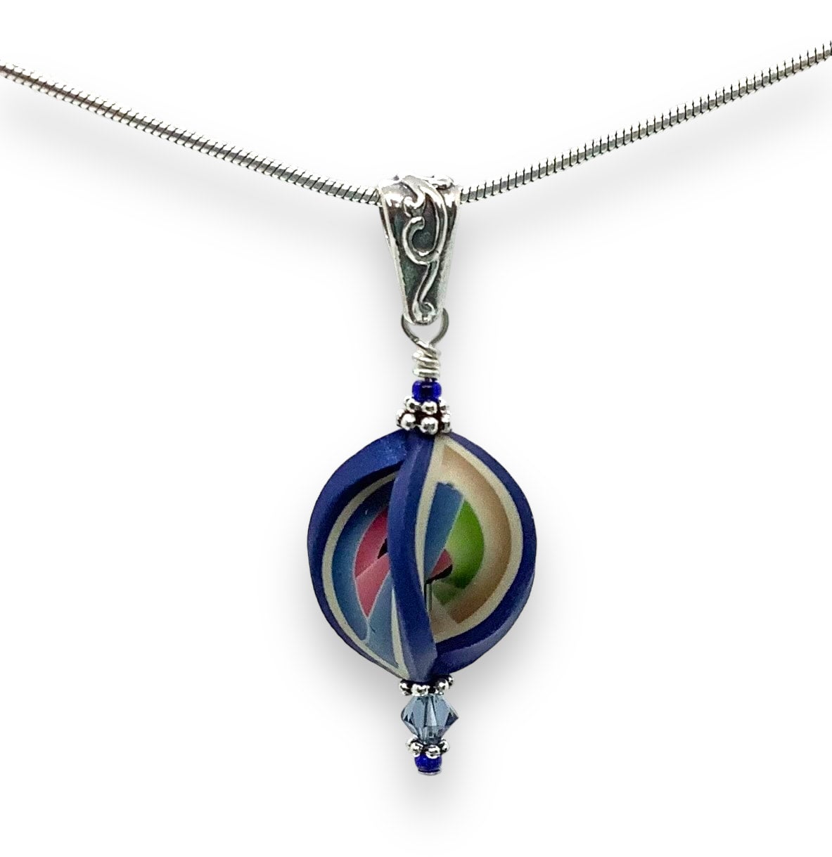 Indigo Log Cabin | Jennifer Patterson Designs